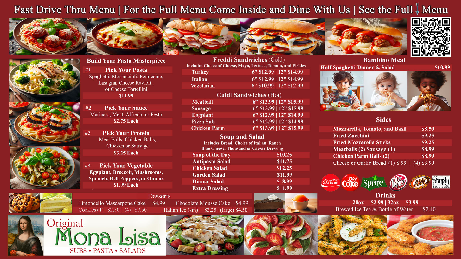 Our Menu